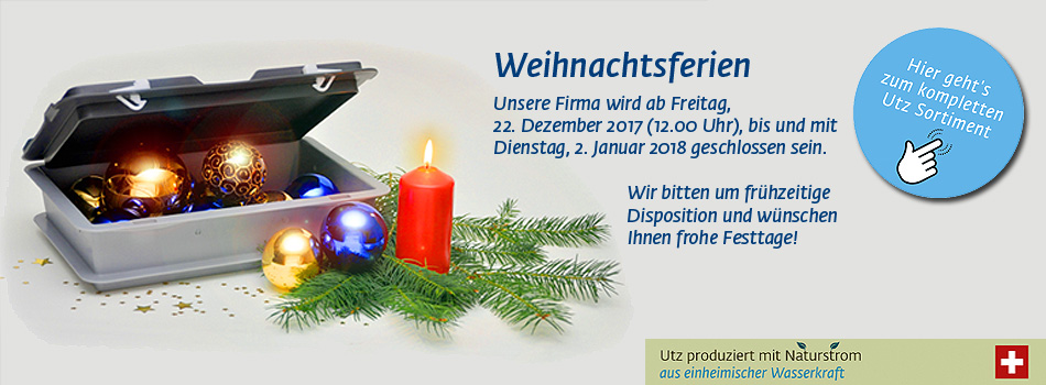 Behälter, Paletten und Werkstückträger aus Kunststoff | Georg Utz AG