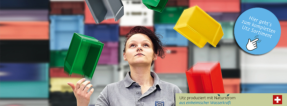 Behälter, Paletten und Werkstückträger aus Kunststoff | Georg Utz AG