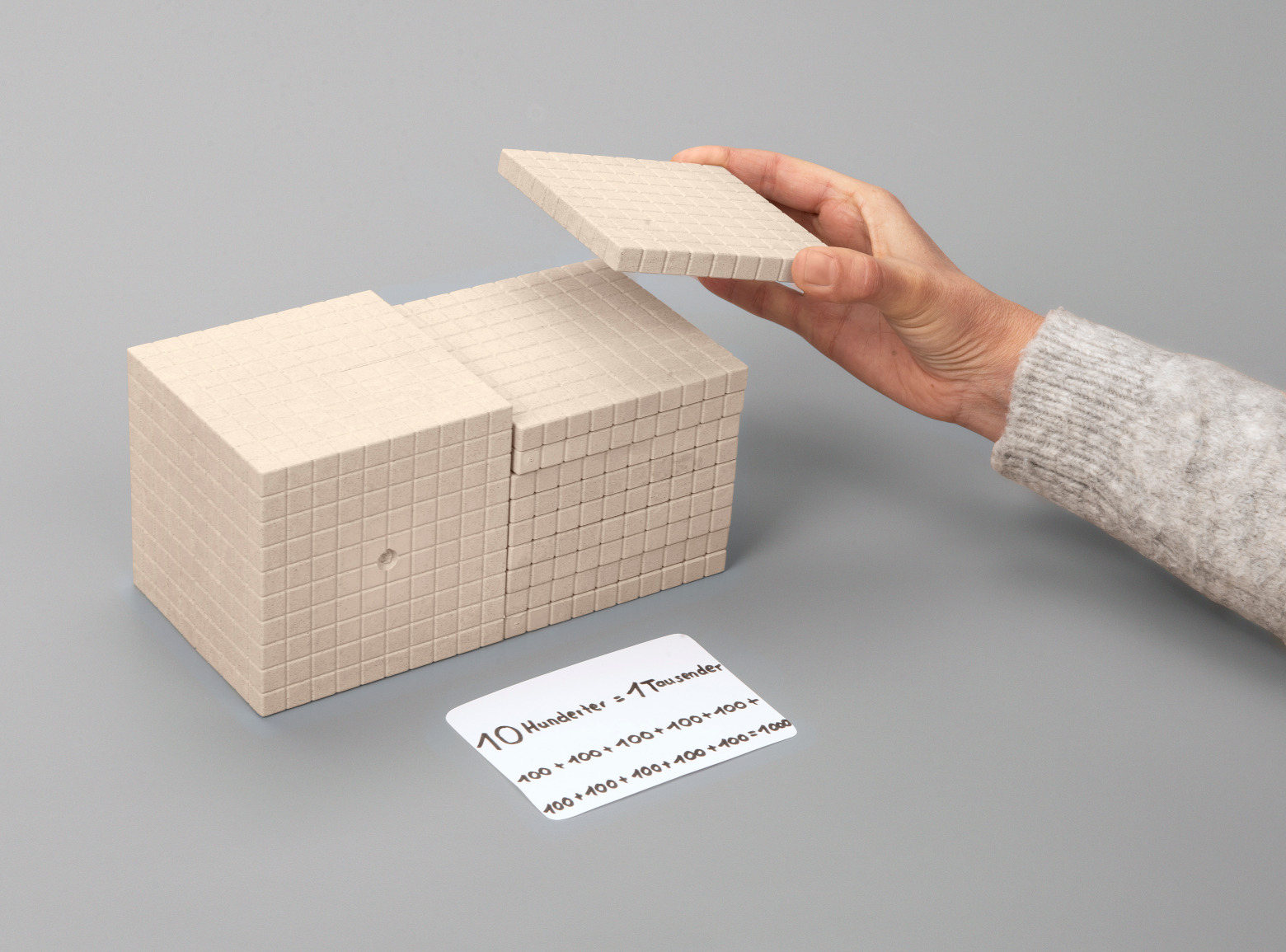 Dienes Material komplett mit Aufgabenkartei | Montessori-Shop.de